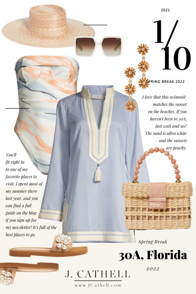 10 Outfits For Your Spring Break Vacation - J. Cathell