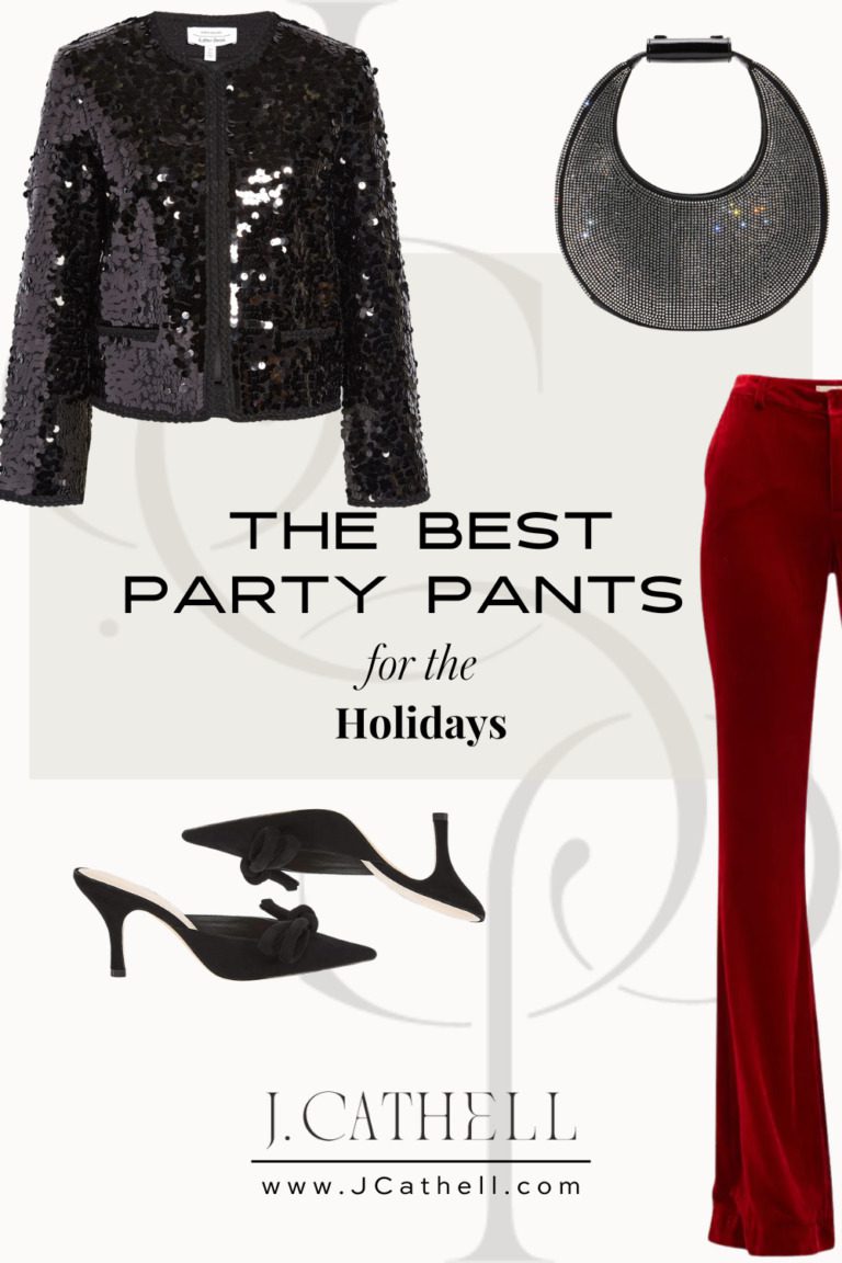 The Best Party Pants for the Holidays - J. Cathell