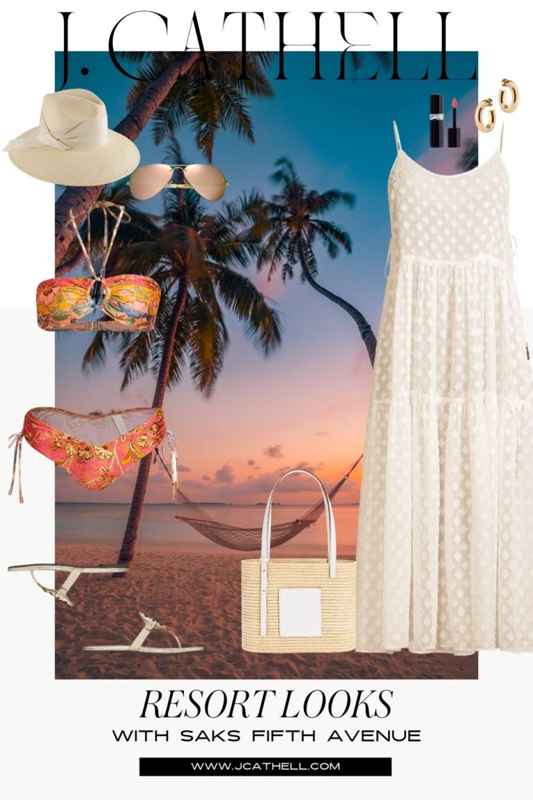 Style & Sun: Your Guide to Resort Vacation Looks from Saks Fifth Avenue ...