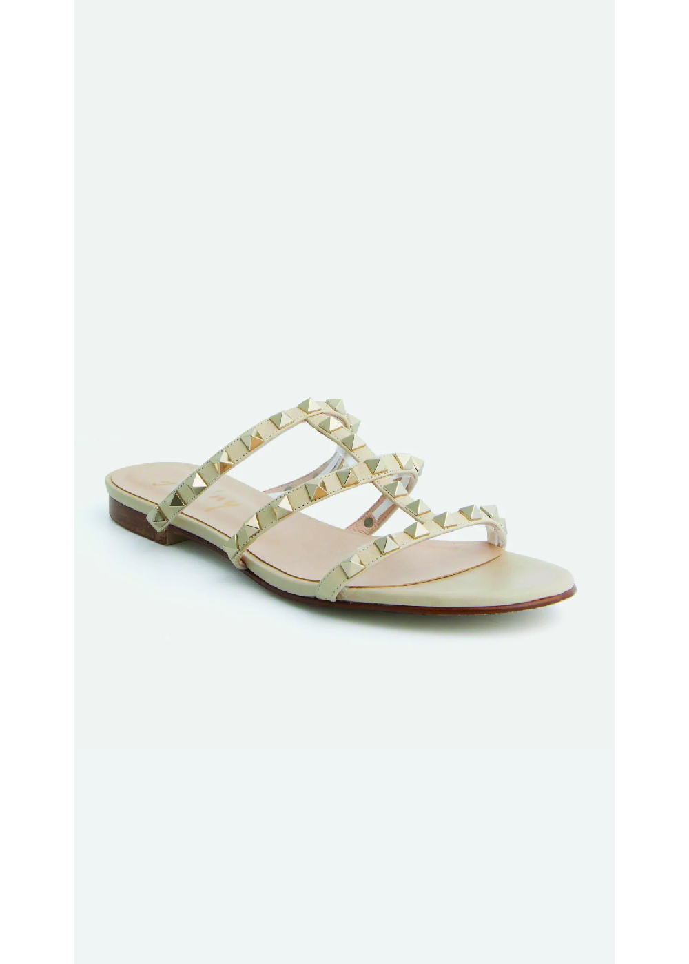 FRENCH SOLE Beige Siel Sandals - J. Cathell