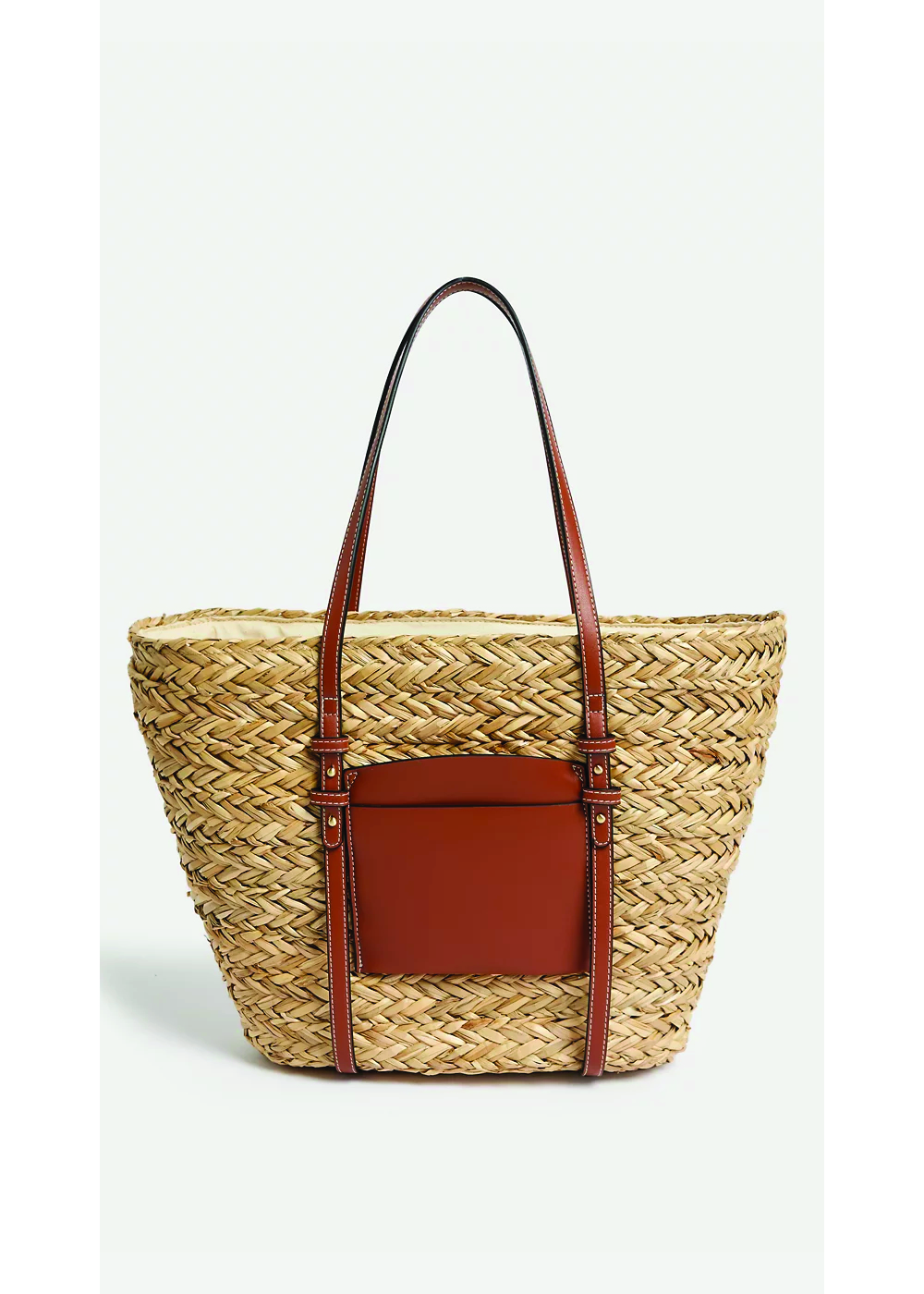 M&S COLLECTION Straw Tote Bag - J. Cathell