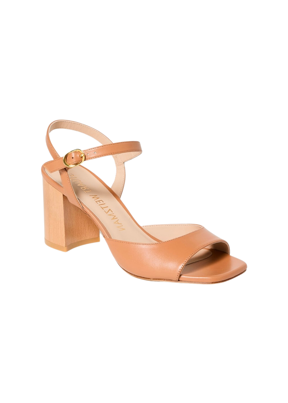 Stuart weitzman tia block sandals 75mm,tan - J. Cathell