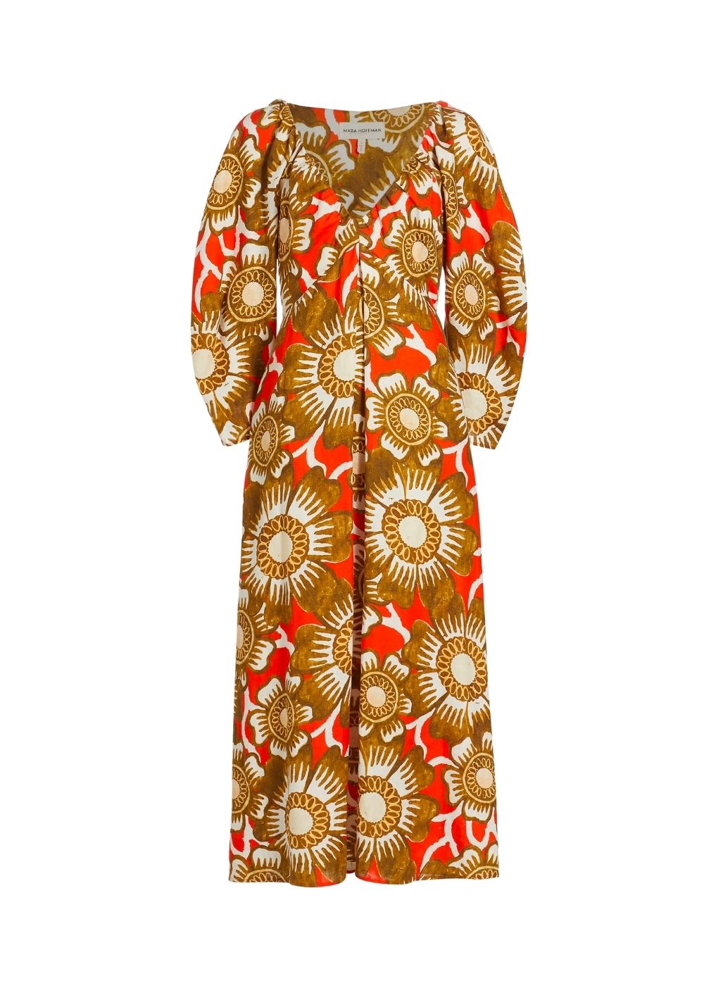 Mara hoffman ophelia dress,poppy multi - J. Cathell
