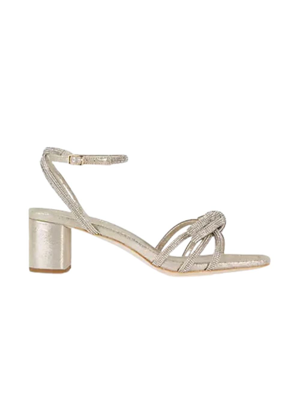 Mikel Leather Bow Mid-Heel Sandals(Loeffler Randall,Cappuccino) - J ...