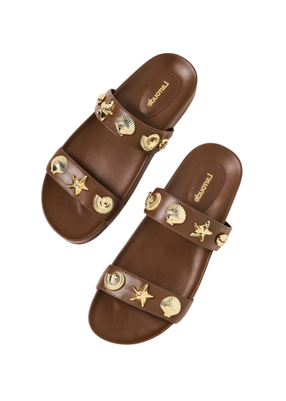 Madison Slides(larroude,brown) - J. Cathell