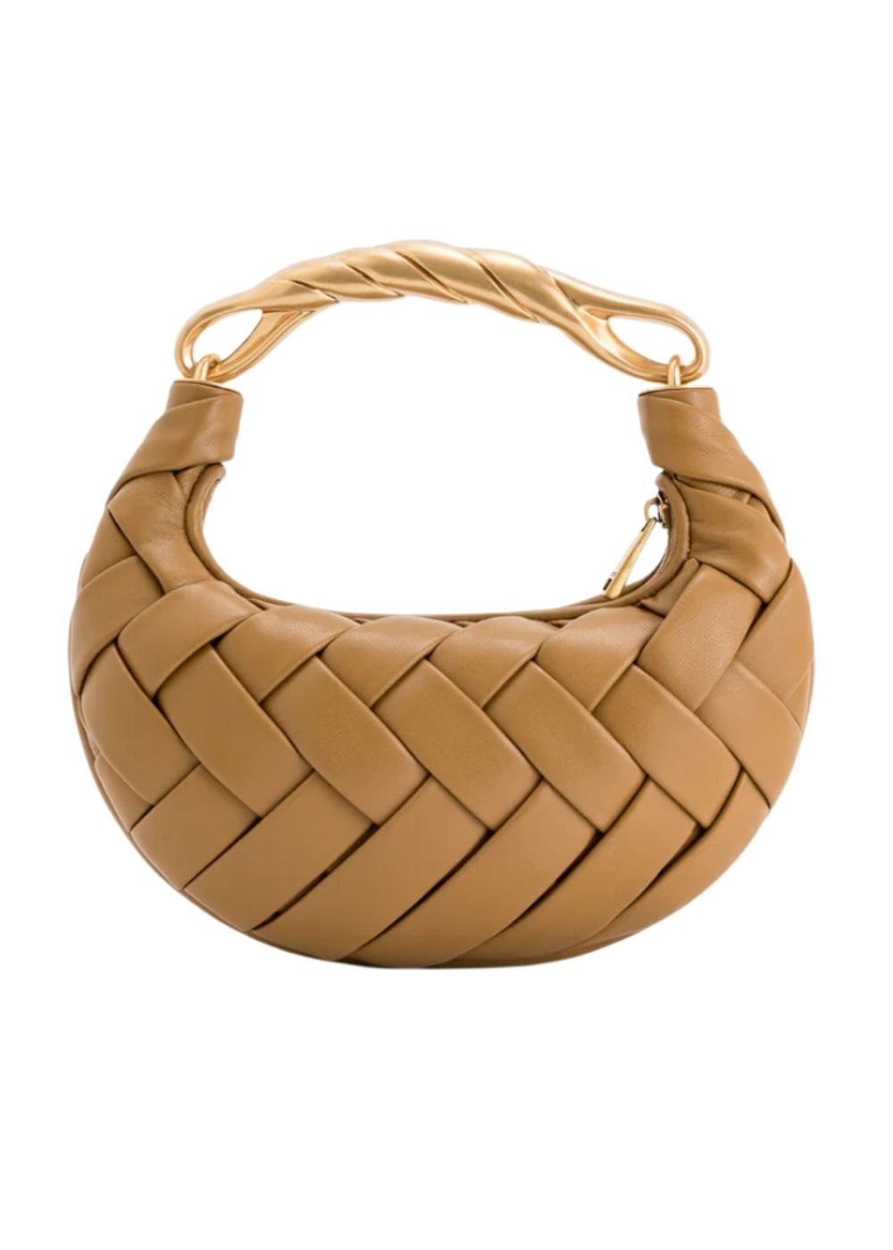 Orla Weave Handbag – Brown - J. Cathell