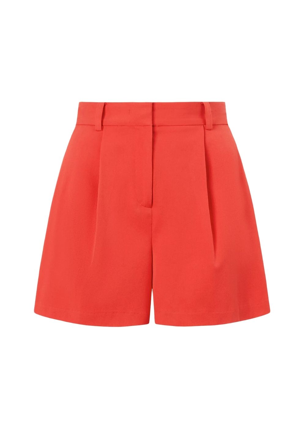 Staud Heather High-Rise Shorts,tomato - J. Cathell