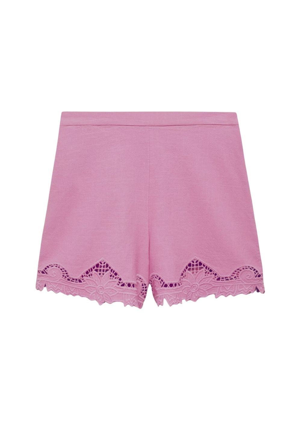 Embroidered cotton shorts – Women | Mango USA - J. Cathell