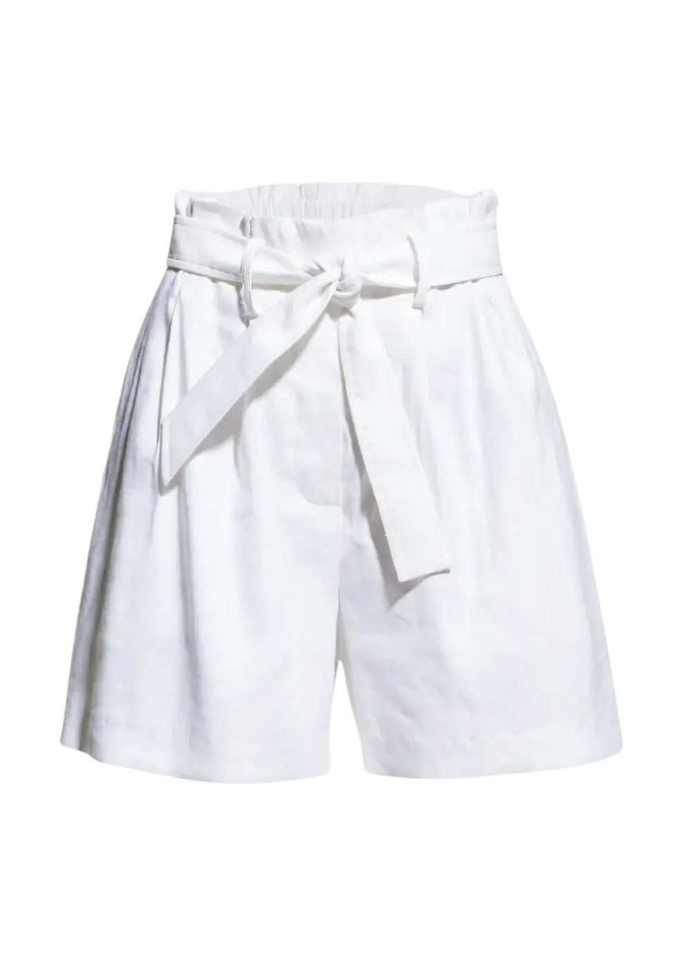 Milly Naila Linen Shorts, white - J. Cathell
