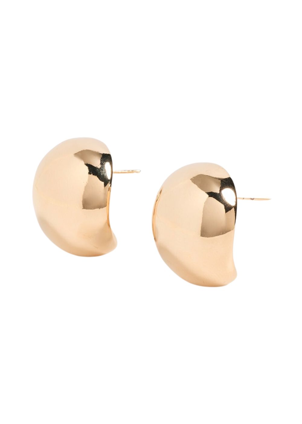 Serena Gold Stud Earrings(shashi,gold) - J. Cathell