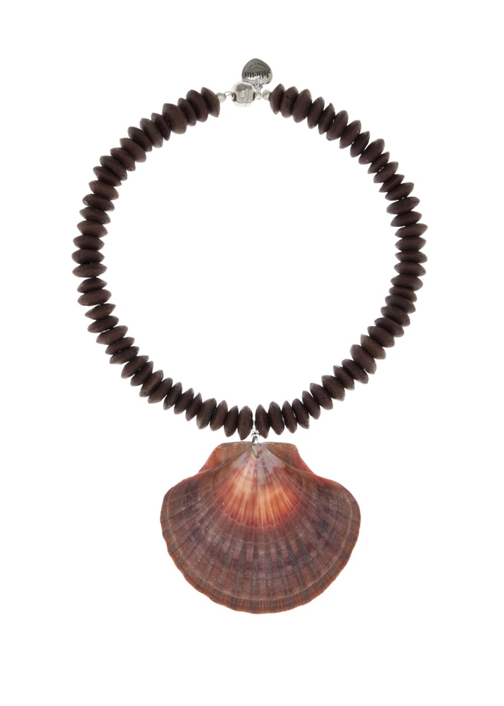 Exclusive Beaded Shell Necklace - J. Cathell