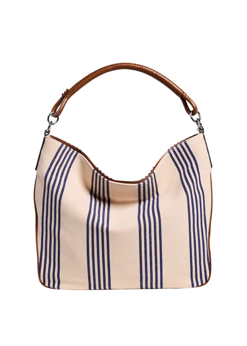 staud,Perry Hobo Bag,Marine Bayadere Stripe - J. Cathell