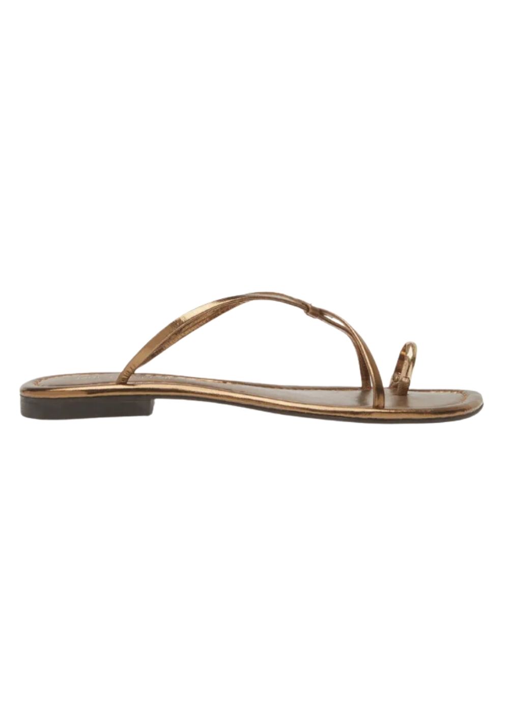 jeffery campbell,Pacifico Slide Sandal,Bronze - J. Cathell