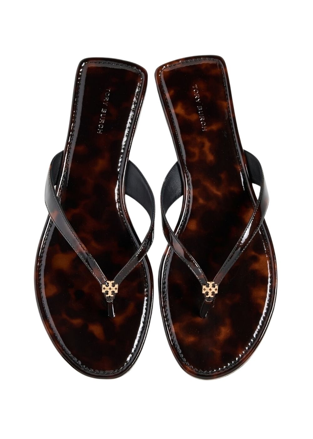 Classic Flip Flops(tory burch,Tortoise Patent) - J. Cathell