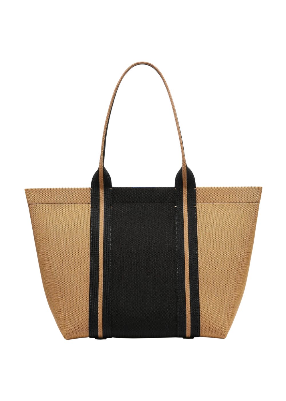 rothys,The Essential Tote,Camel and Black - J. Cathell