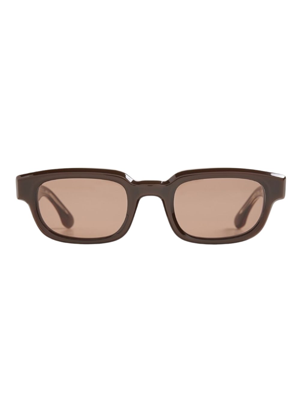 Chimi, Rectangular Sunglasses,Alter Brown - J. Cathell
