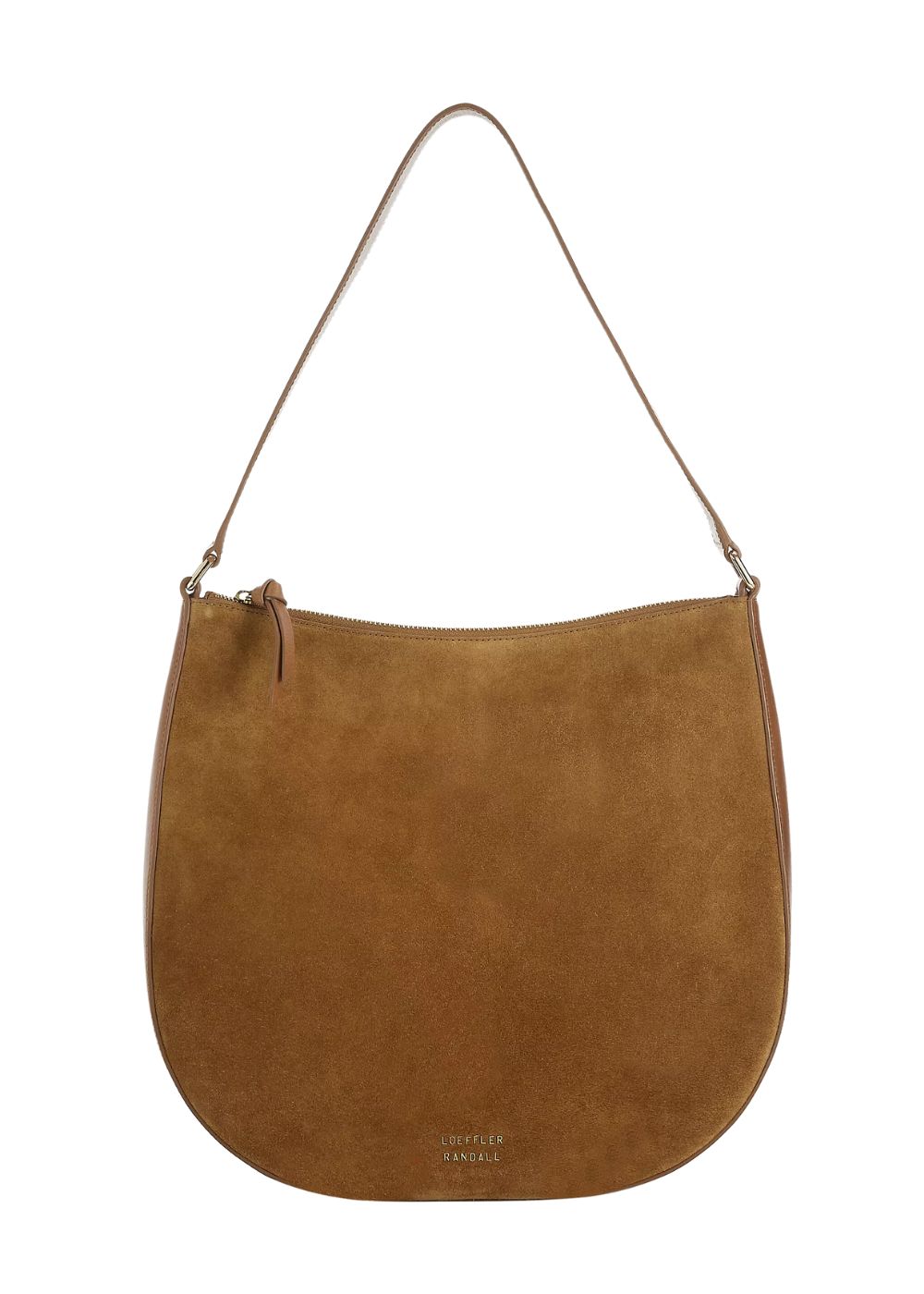 Loeffler Randall,Bowen Suede Hobo Bag,Cacao - J. Cathell