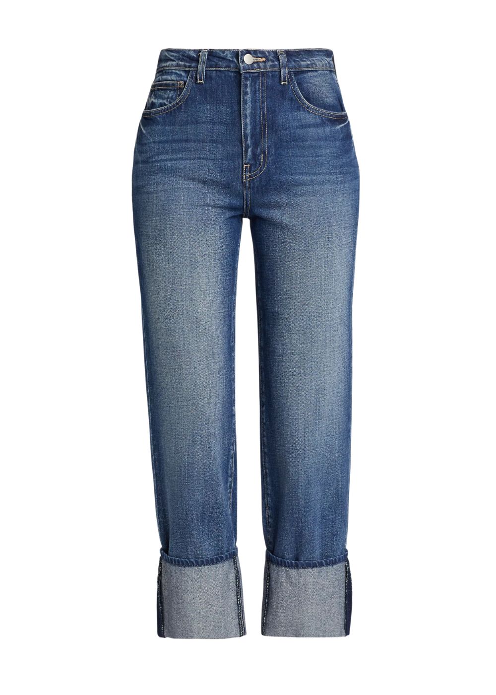 L’AGENCE,Leighton Cuffed Stovepipe Jeans,Arco - J. Cathell