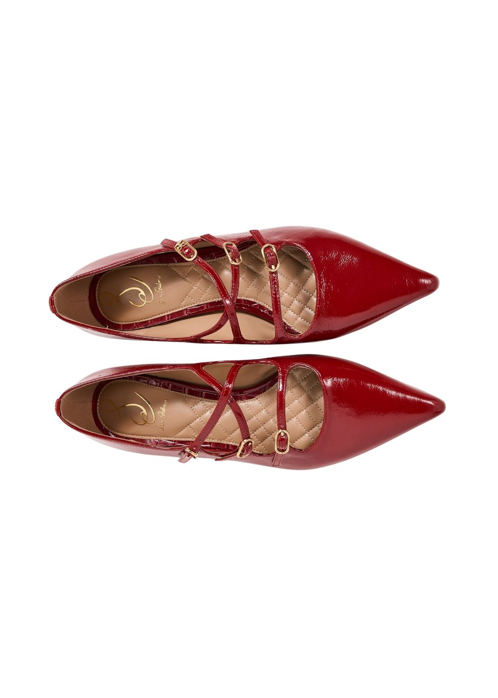 sam edelman,Cass Flats,Deep Scarlet - J. Cathell