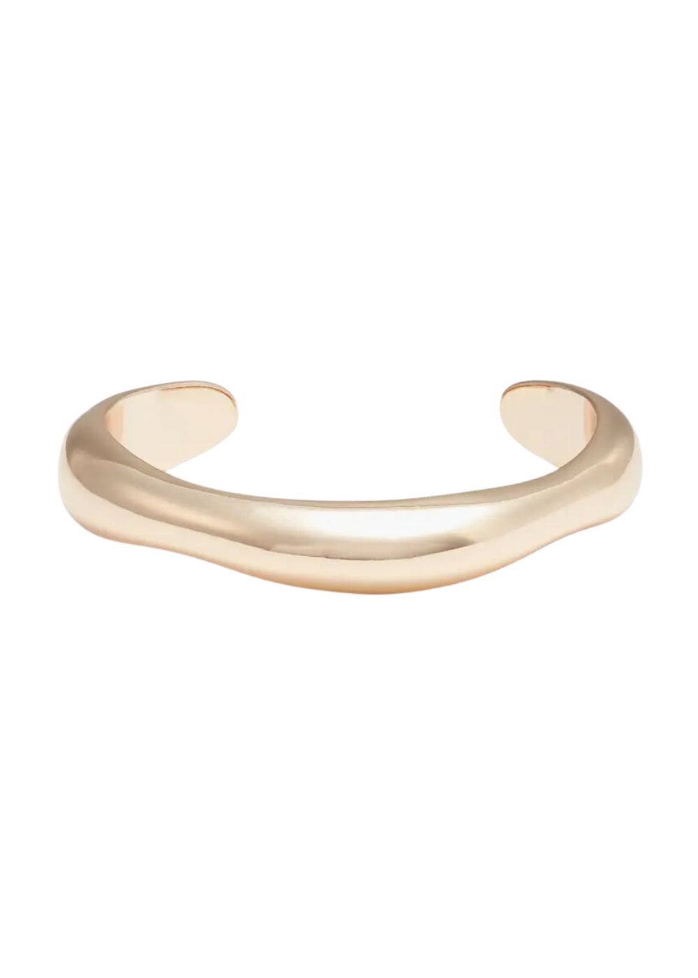 open edit,Open Cuff Bangle,gold - J. Cathell