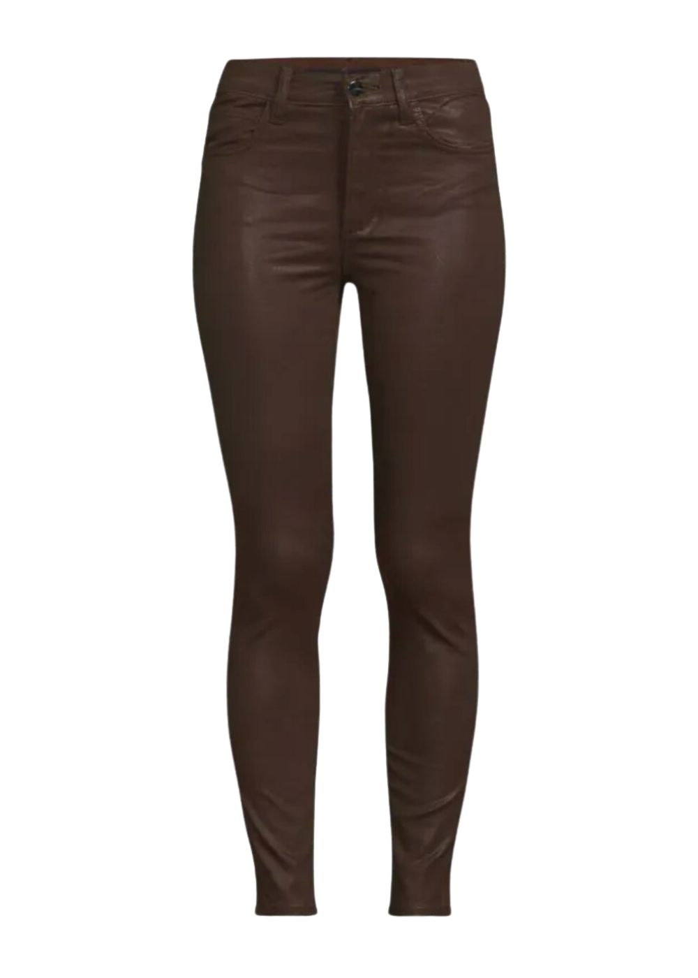 joes,The Charlie Coated Ankle Jeans,GLAZED BROWN - J. Cathell