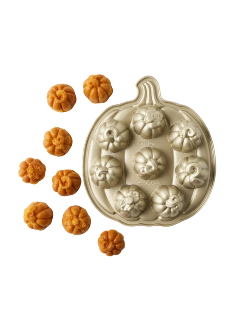 williams-sonoma,Nordic Ware Nonstick Cast Aluminum Pumpkin Bitelet Pan ...