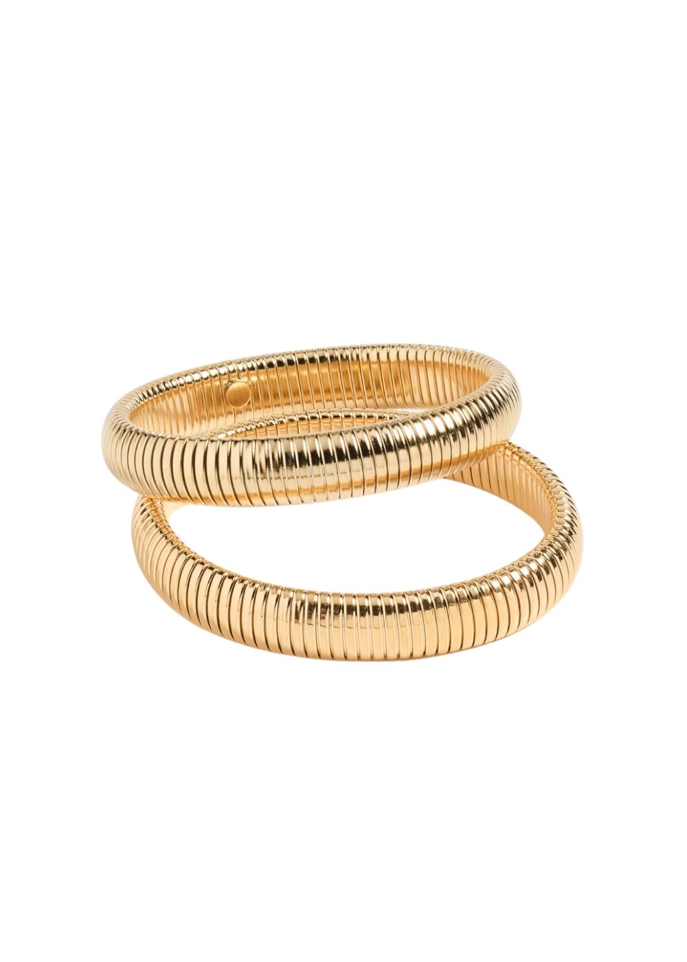 shashi,Striated Bracelet Set,gold - J. Cathell