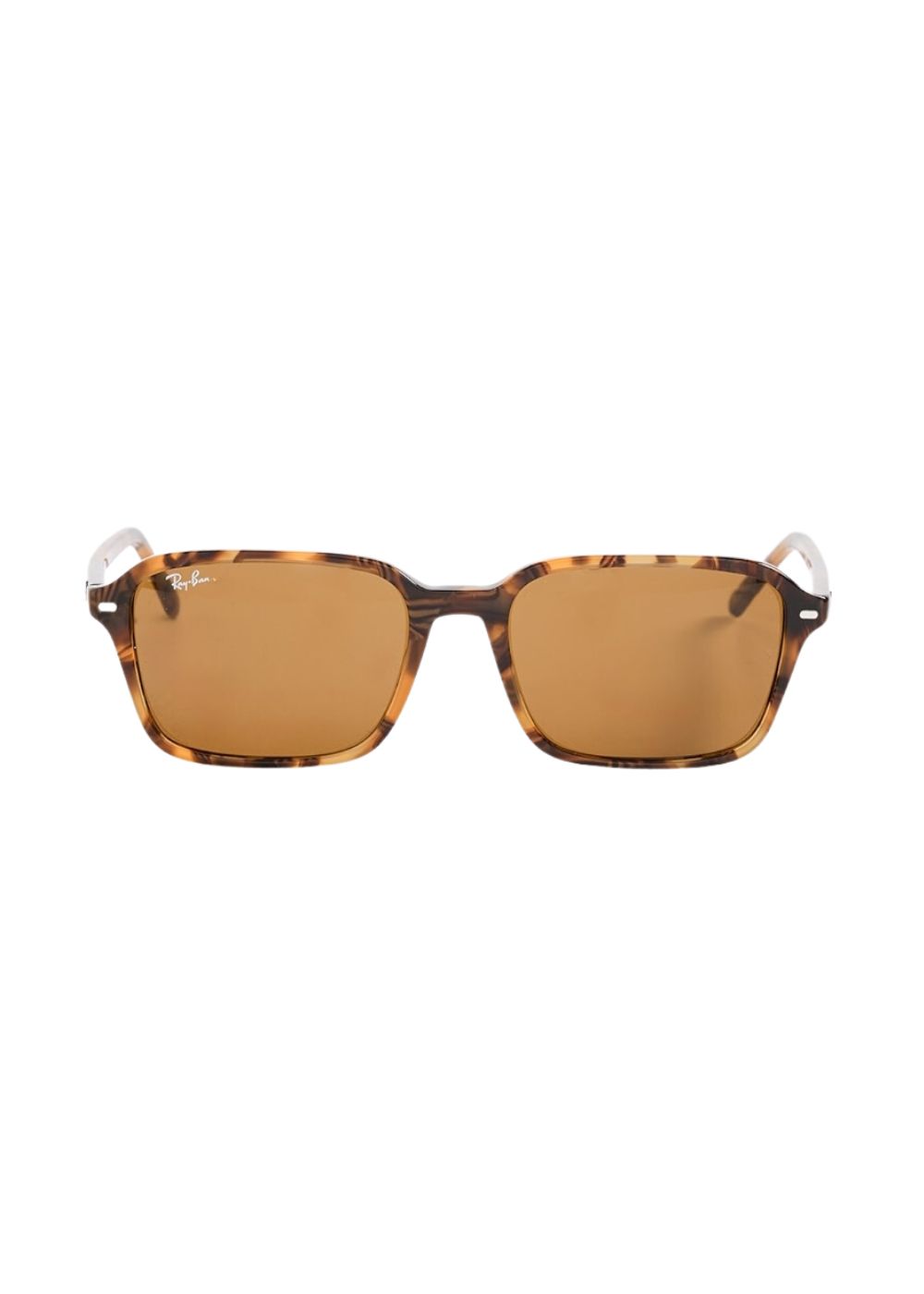 ray ban, rectangle sunglasses,Transparent Fantasy Brown - J. Cathell