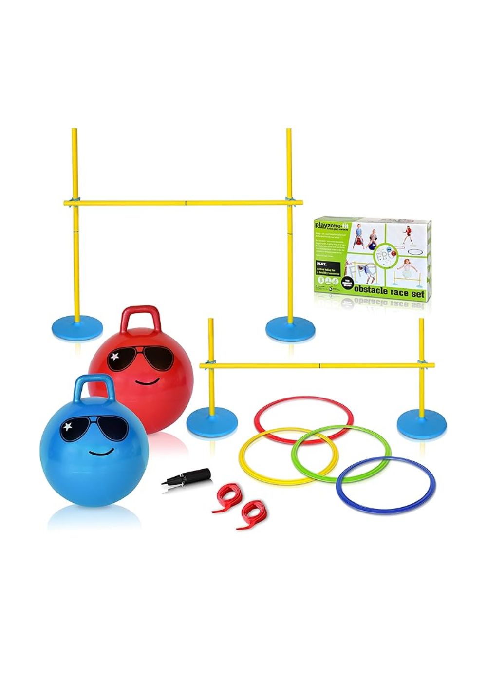 playzone,Adventure Playzone-fit Obstacle Course Race Set - J. Cathell