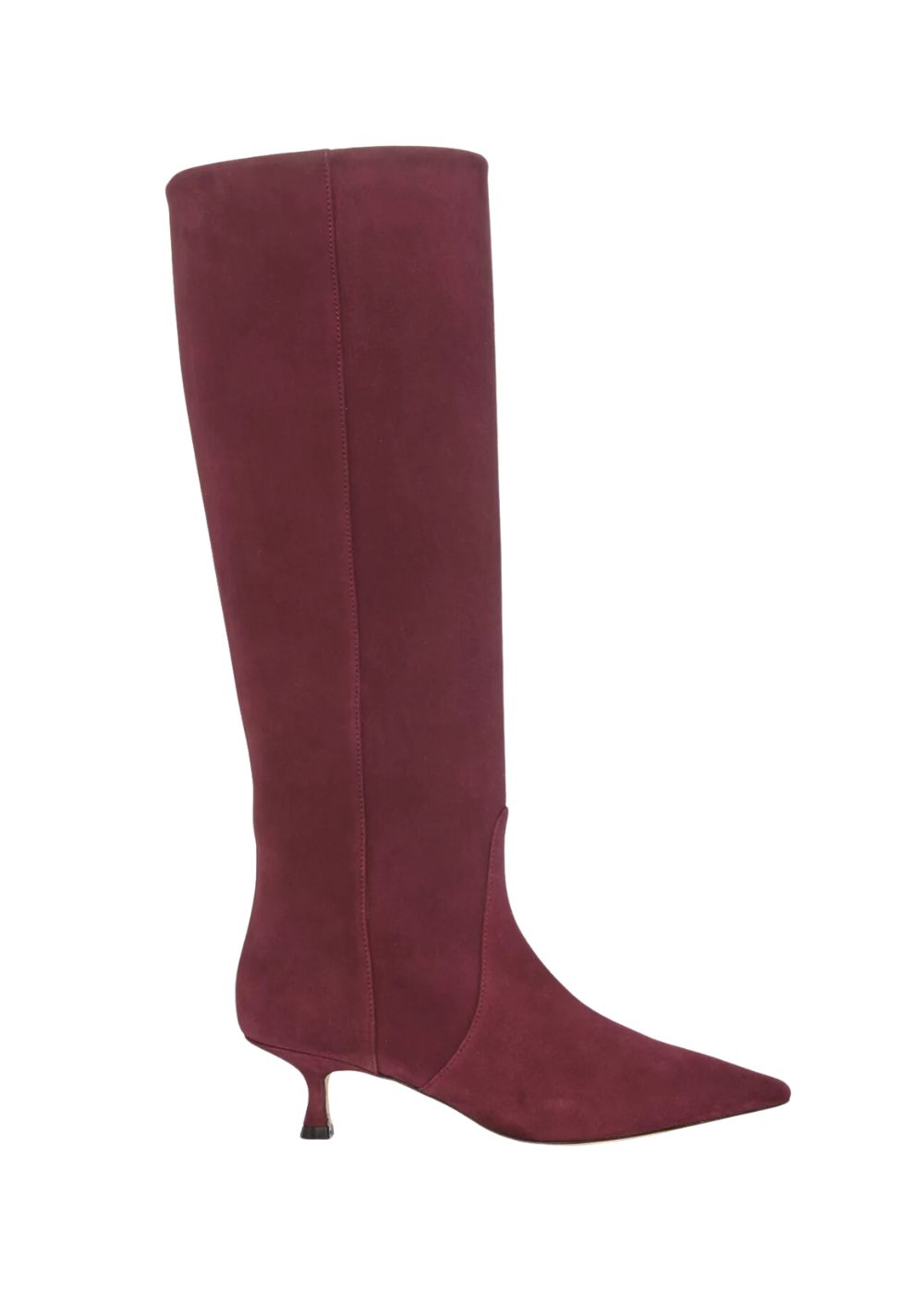 Stuart Weitzman,Women’s Naomi 50 Boots,Cabernet - J. Cathell