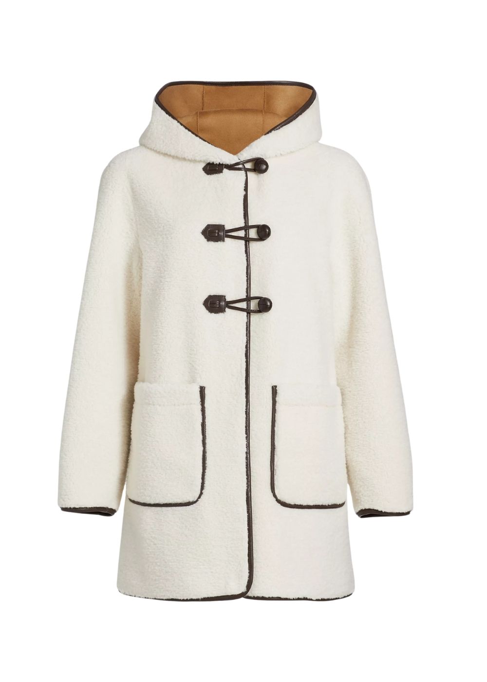 Mercer Collective,Stephanie Faux Shearling Coat,cream - J. Cathell