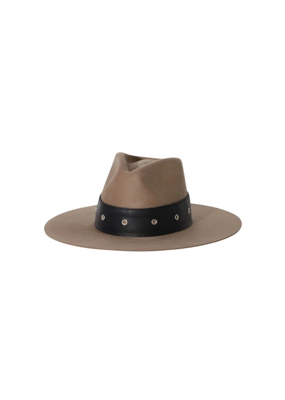 Janessa Leone,Bennett Structured Wool Fedora,clay - J. Cathell