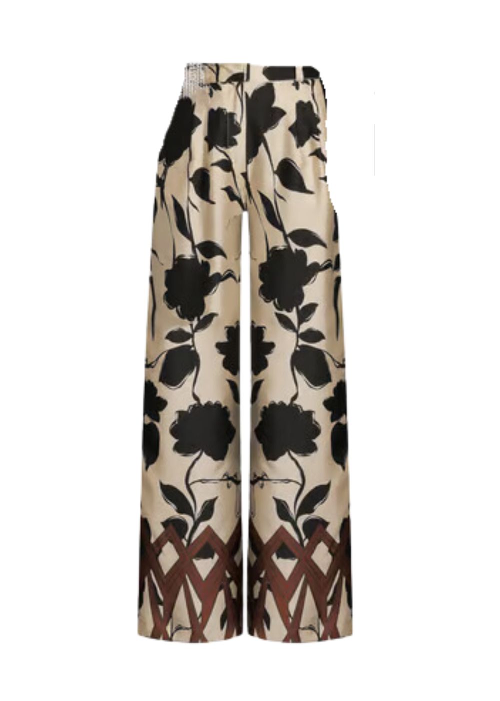 Antonio Melani,Morgan Wide Leg Pleated Full Length Coordinating Satin ...