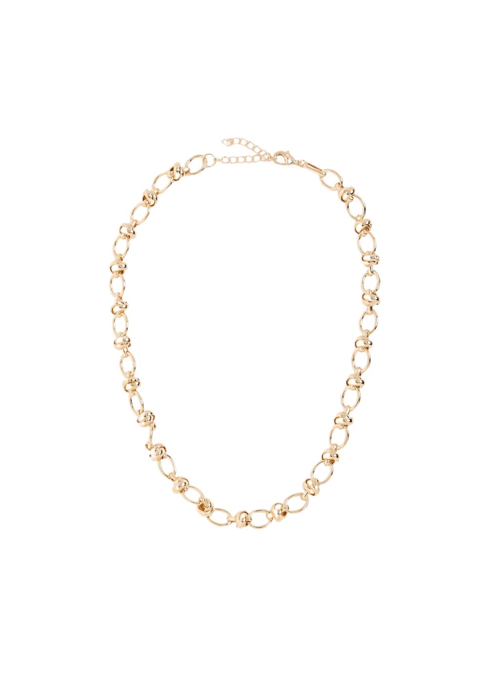Alexa Leigh Knotted Chain Necklace,gold - J. Cathell