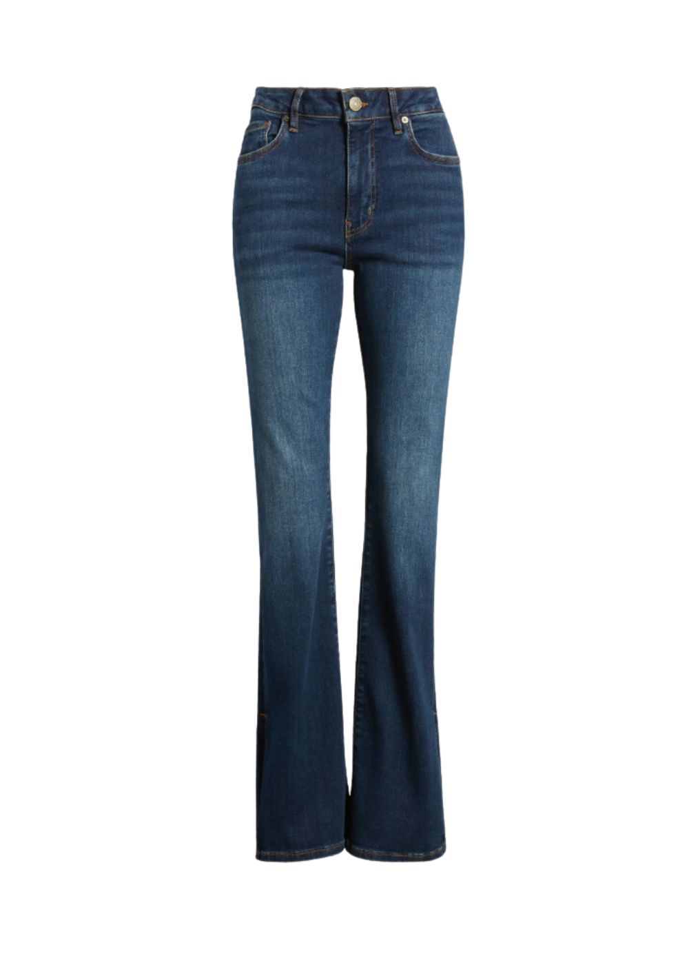 FRAME, Le Mini Boot Split Hem Bootcut Jeans, moonflower - J. Cathell