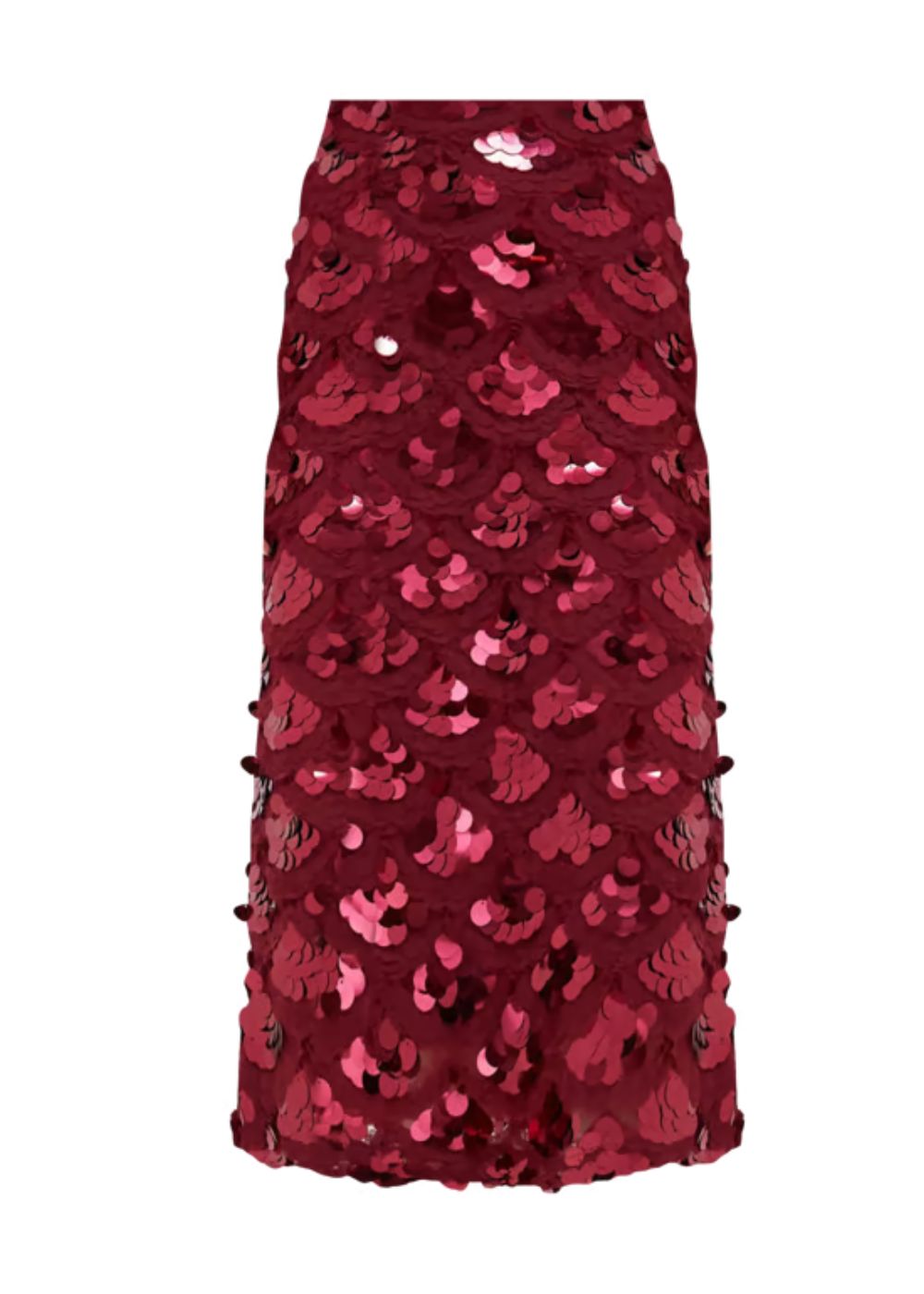 Hyacinth House,Ruby Paillette Mona Maxi Skirt, ruby pailette - J. Cathell