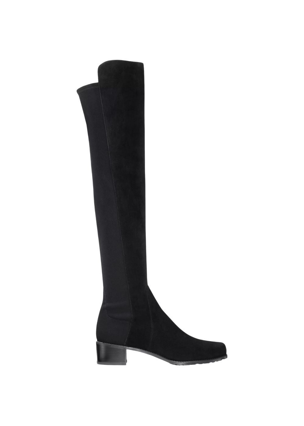 Stuart Weitzman,Reserve Suede Over-the-Knee Boots,black - J. Cathell