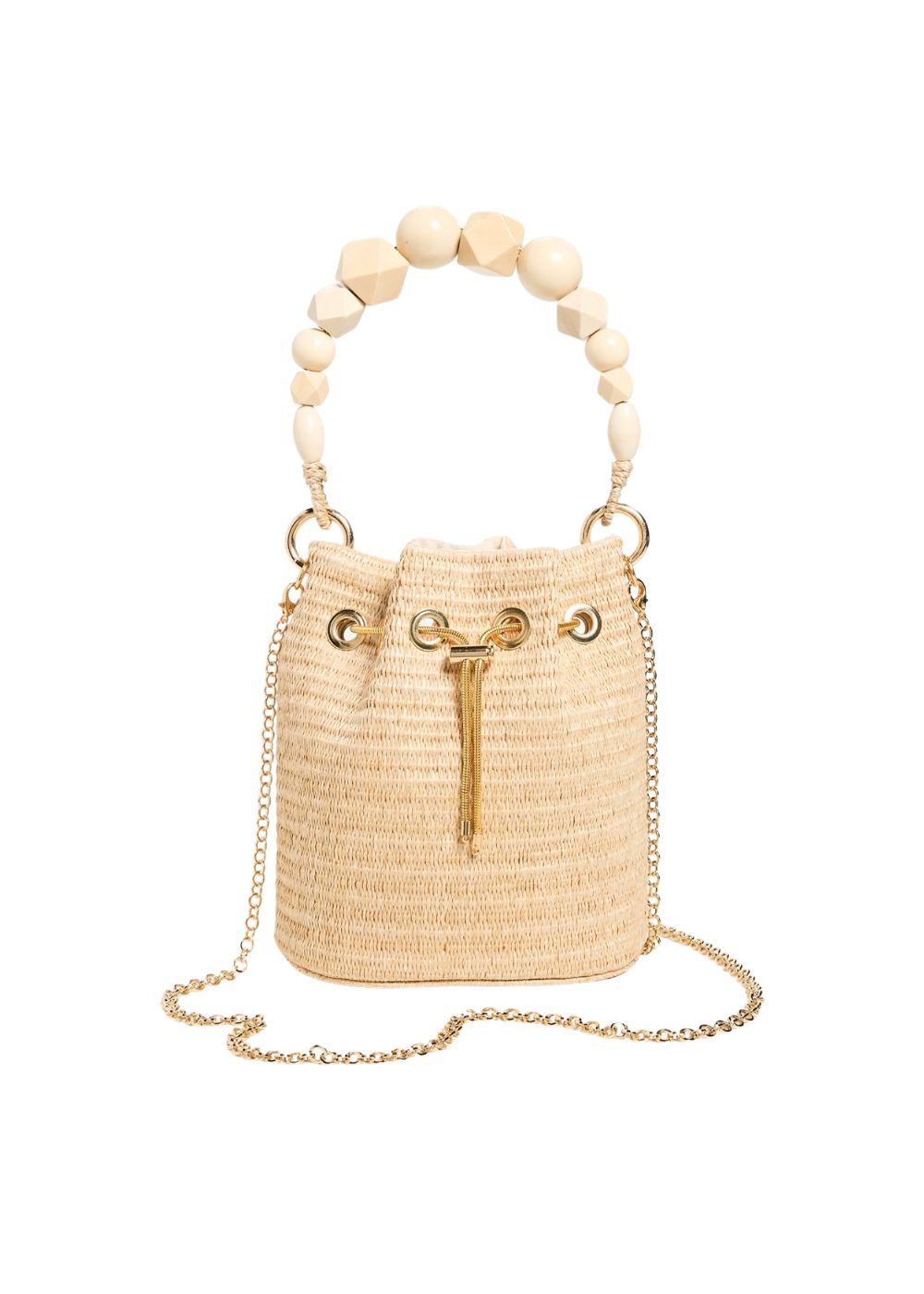 Serpui Ingrid Bucket Bag,natural - J. Cathell
