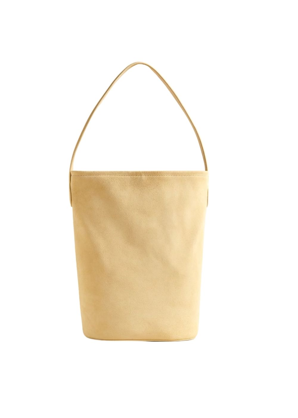 jcrew,Berkeley bucket bag in leather and suede,Sunflower Sands - J. Cathell