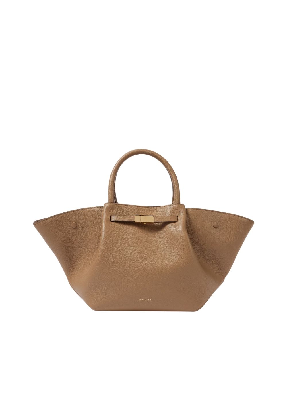 DeMellier,Midi New York leather shoulder bag,clay - J. Cathell