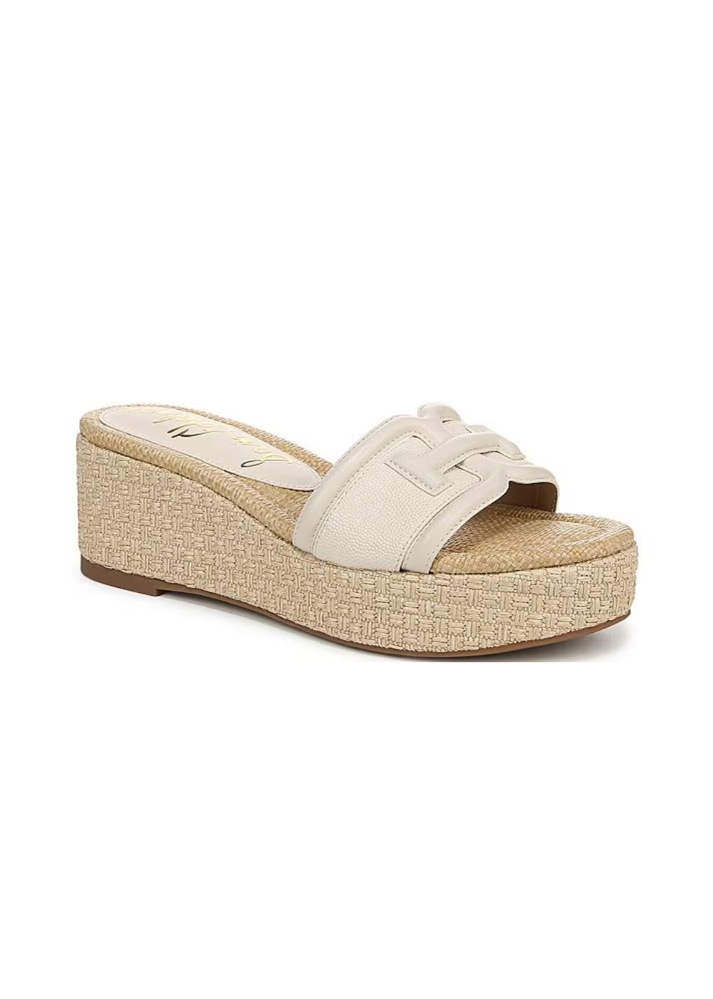 Sam Edelman, Pauleena Platform Wedge Slide Sandal, modern ivory - J ...