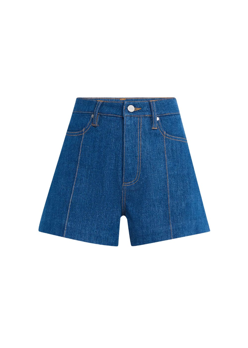 PAIGEDani Pintuck Denim Shorts,Whitney - J. Cathell