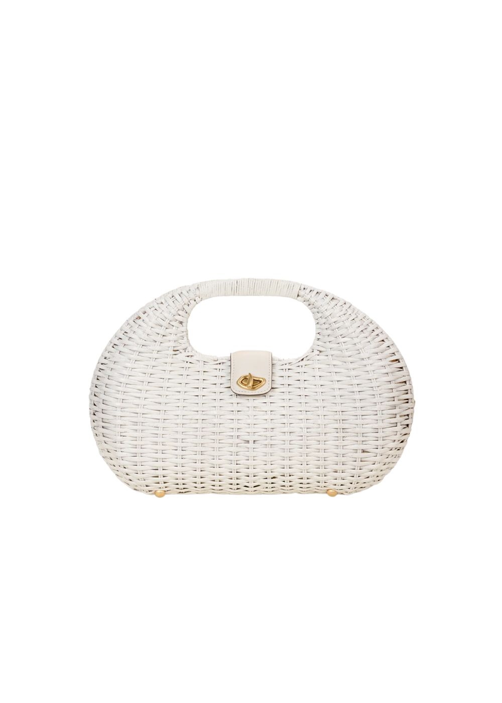 cult gaia,LYDIA BAG,Antique White - J. Cathell