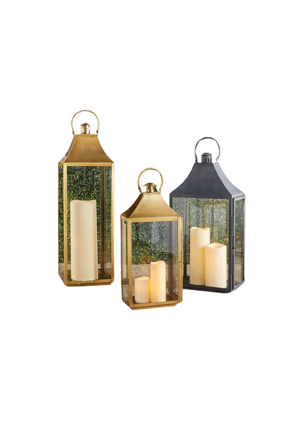 Frontgate, Carriage House Lantern, Brass - J. Cathell