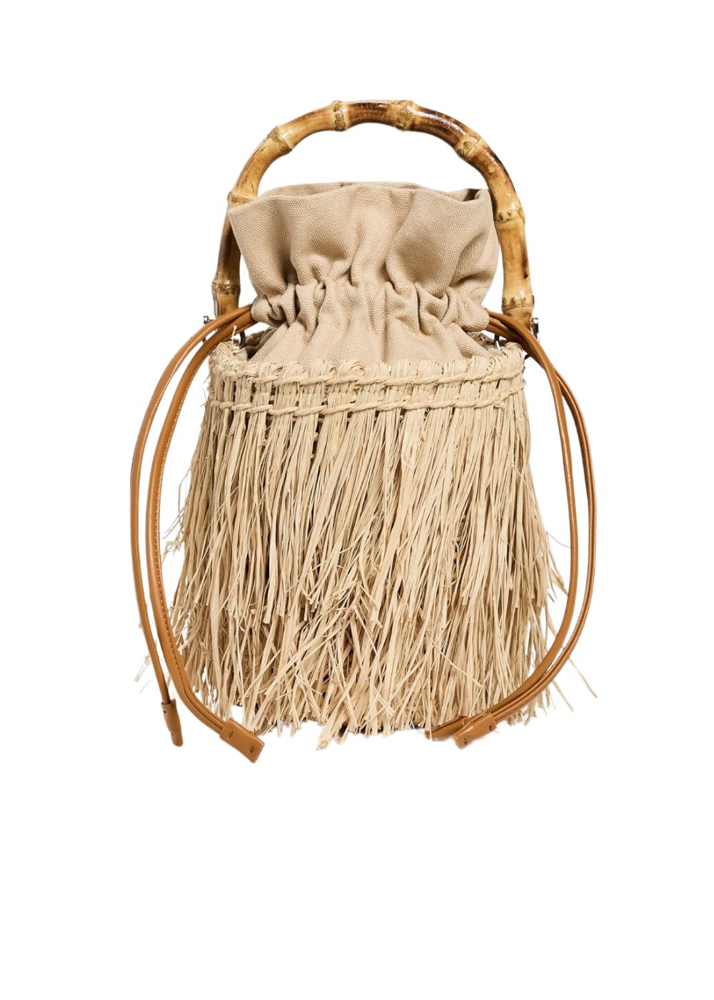 SIMONMILLER Tiki Fringe Bag,natural - J. Cathell