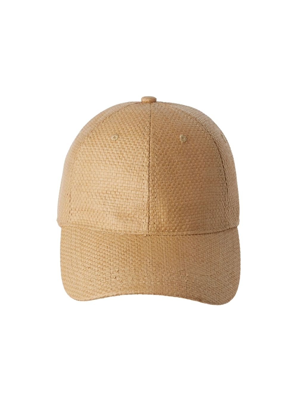 Wyeth Hats,Woven Straw Baseball Cap,natural - J. Cathell