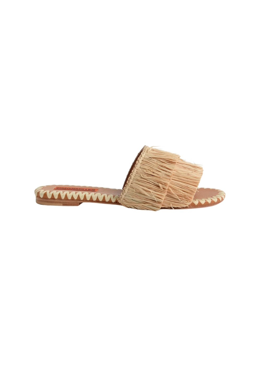 SIMON MILLER,Women’s Fringe Raffia Salerno Slide Sandal,natural - J ...