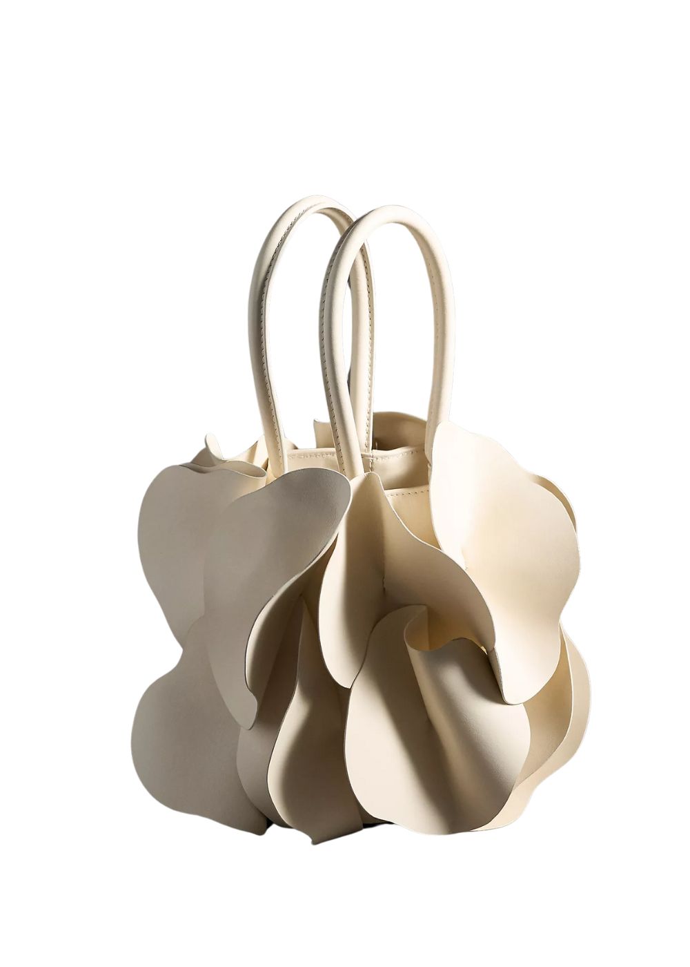 Farm Rio ,Flower Satchel Bag,ivory - J. Cathell