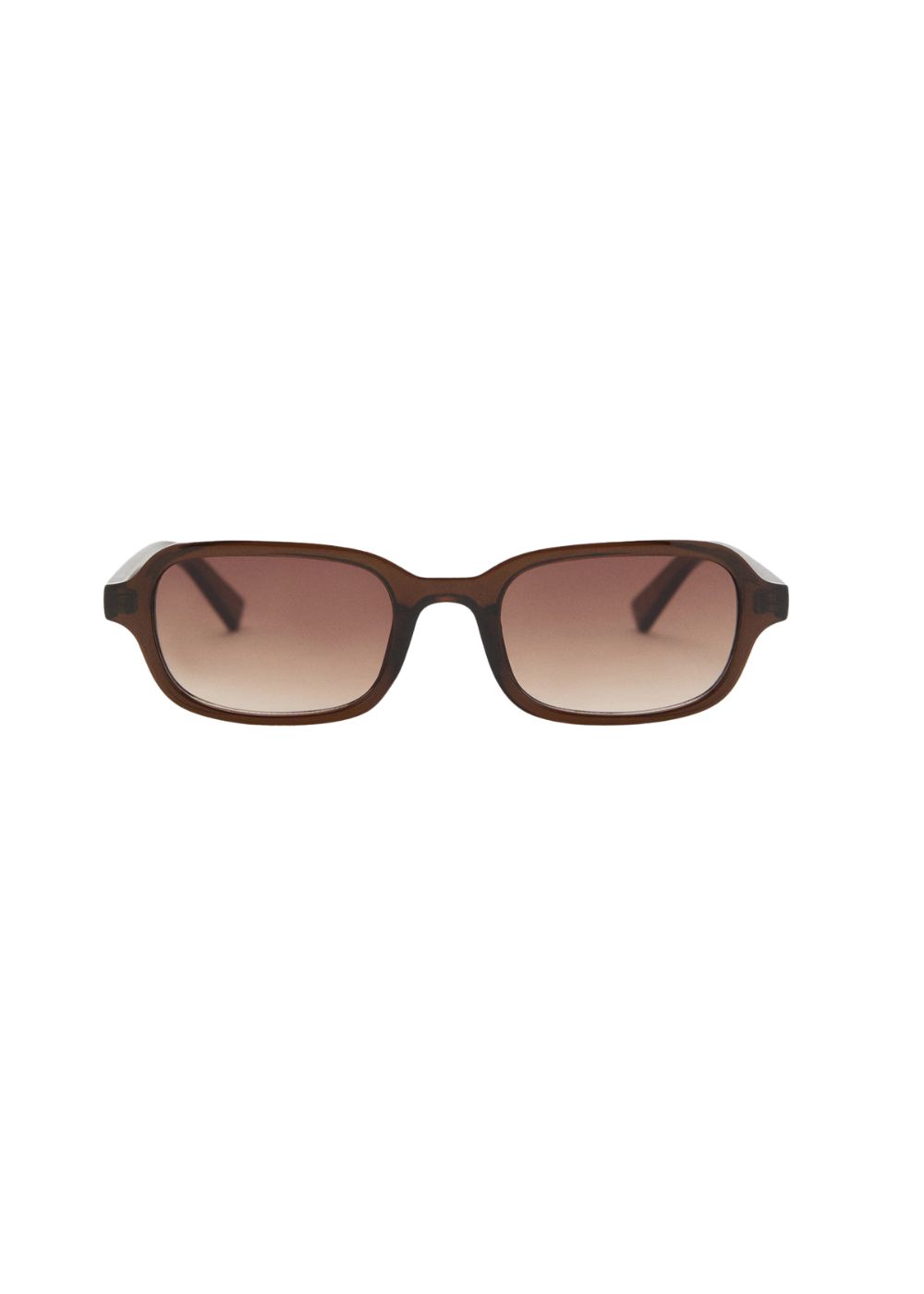 mango,Rectangular-frame sunglasses,brown - J. Cathell