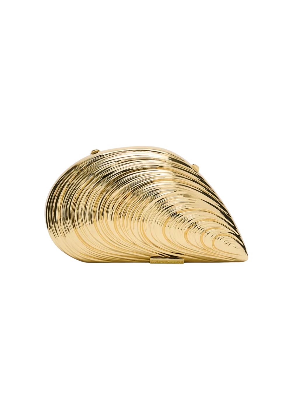 SIMKHAIBridget Metal Oyster Shell Clutch Bag,gold - J. Cathell